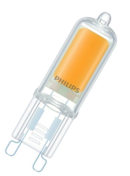 Philips LEDcapsule CorePro Kapsel LED 2W 2700k warmweiß 200lm klar G9 ...